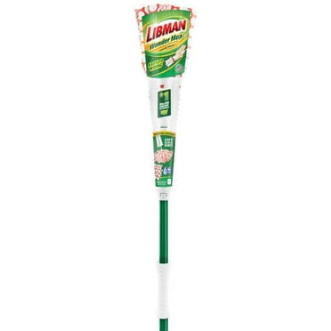 Libman Wonder Mop with Extra Microfiber Head and Easy Wring - 2 Pack ...