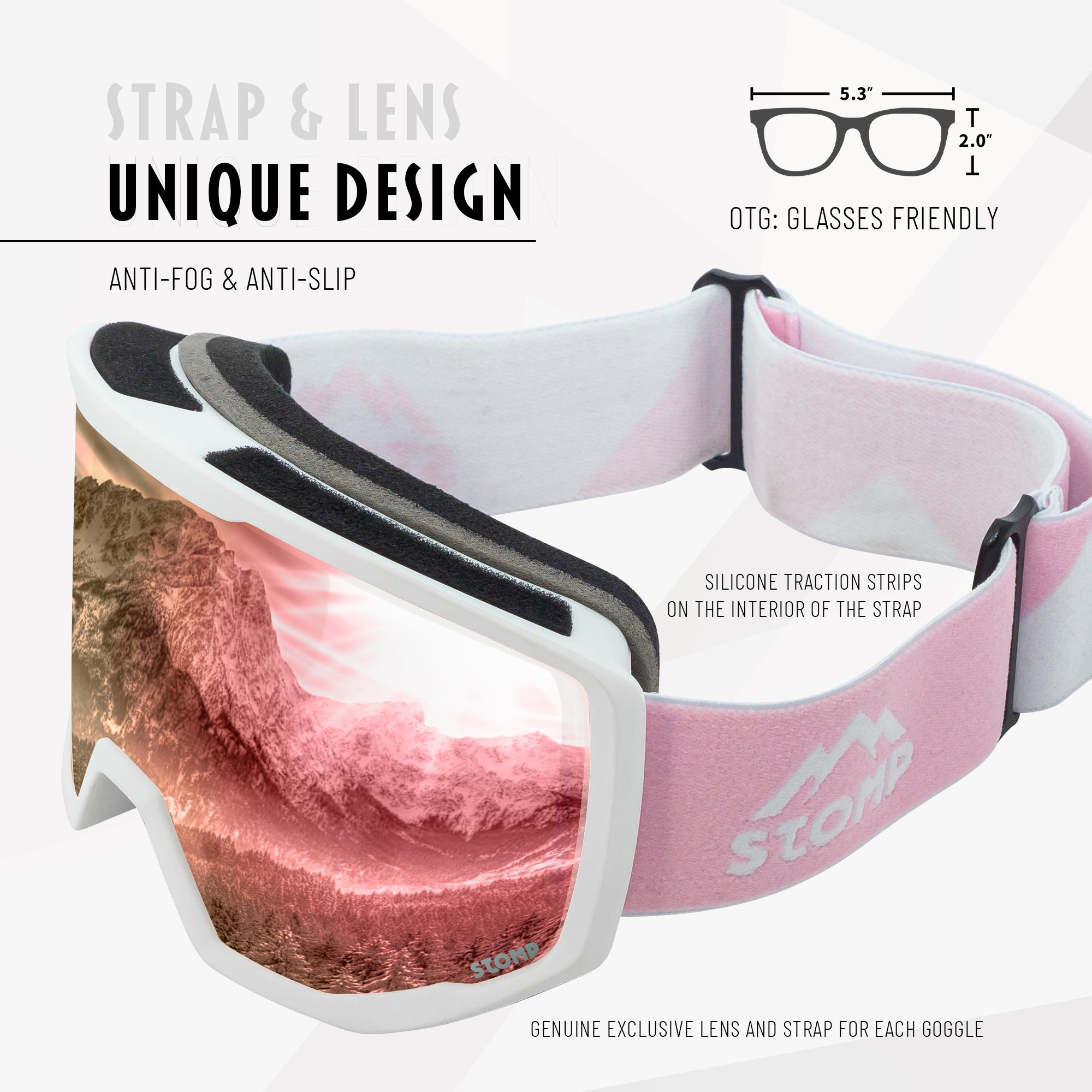 Ski Goggle Strap - Walmart.com