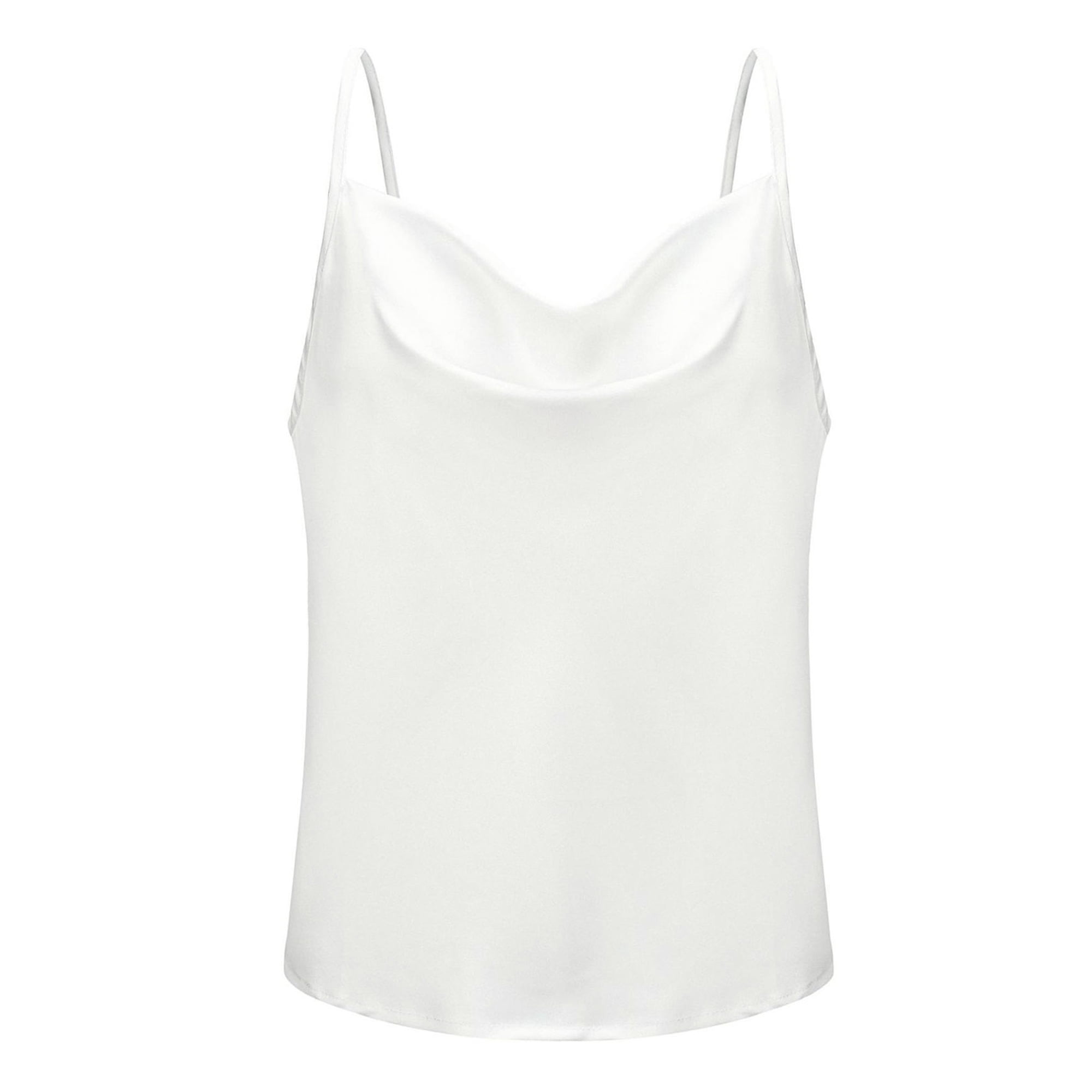 Click here for Kmbangi Womens Silk Satin Cami Tops  Sleeveless Sp... prices