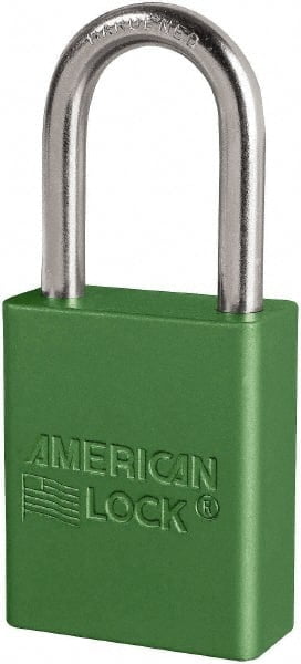 American Lock Keyed Different Retaining Key Lockout Padlock 1-1/2 ...