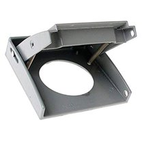 Bell 5034-0 2 Gang Recept Cover, Gray, 30-50 Amp - Walmart.com