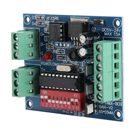 Decoder Controller, DC5 24V Easy To Install DMX512 Decoder Controller ...