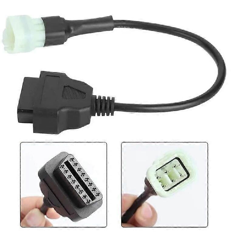 OBD2 Connector For KTM Motorcycle Motobike For KTM 6 Pin To 16 Pin ...
