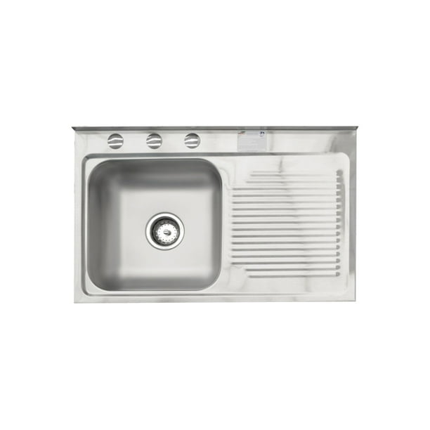 Tarja Sencilla Sobreponer EB Técnica MCM402 Acero Inox Satinado y ...