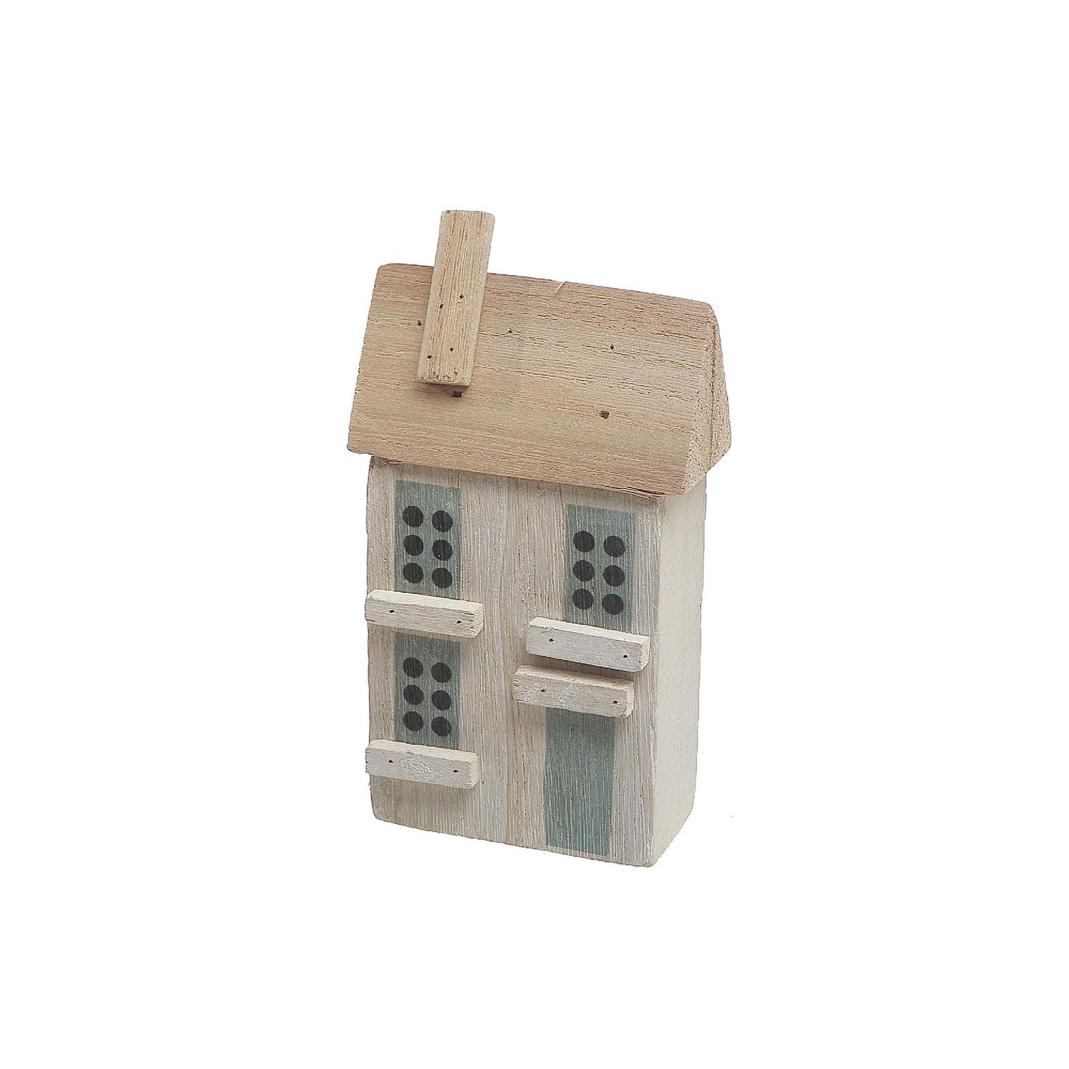Click here for Ih Casadécor Wooden Single White House Decor (6x6)... prices