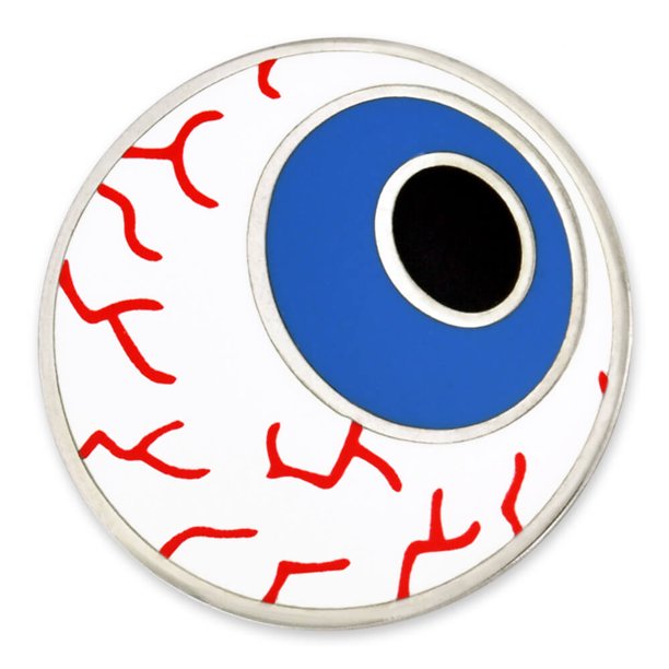 PinMart's Human Eyeball Medical Halloween Fun Enamel Lapel Pin ...