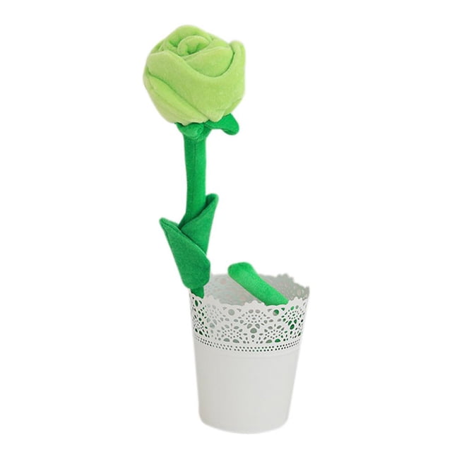 Artificial Plush Sunflower Daisy Flower Rose Toy Bendable Curtain ...