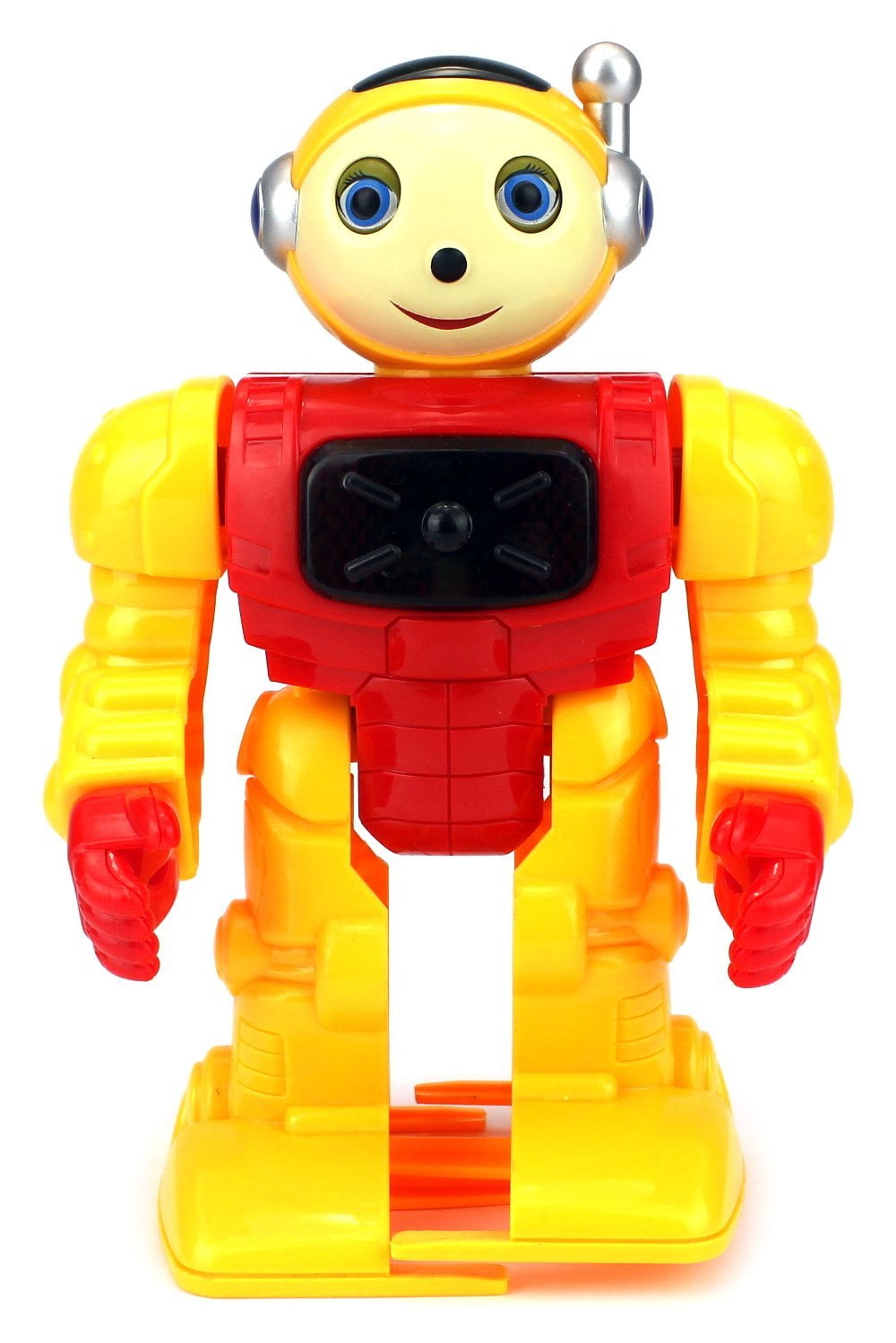 VT Space Robot Warrior Battery Operated Toy Figure w/ Flashing Lights ...