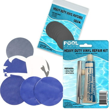 Boxer Adhesives 20-Gauge Clear Vinyl Patching Material for Swimming ...