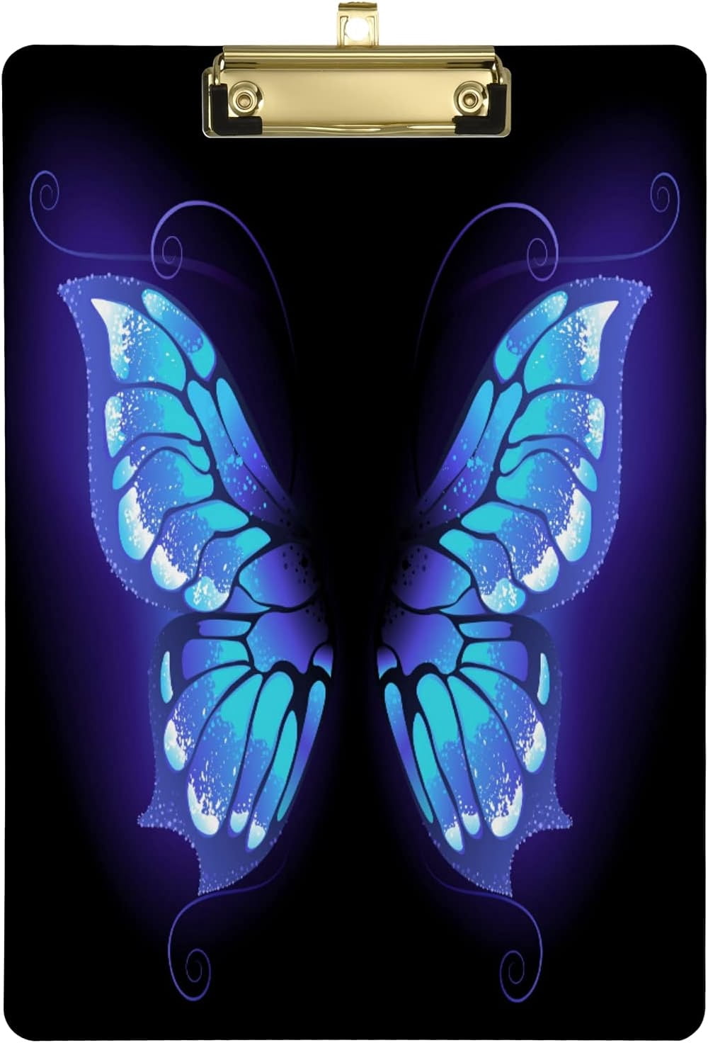 FMSHPON Butterfly Wing Abstract Clipboard Hardboard Wood Nursing Clip ...