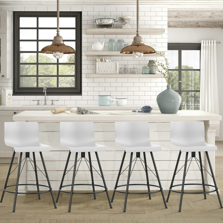 Grey plastic bar stools store