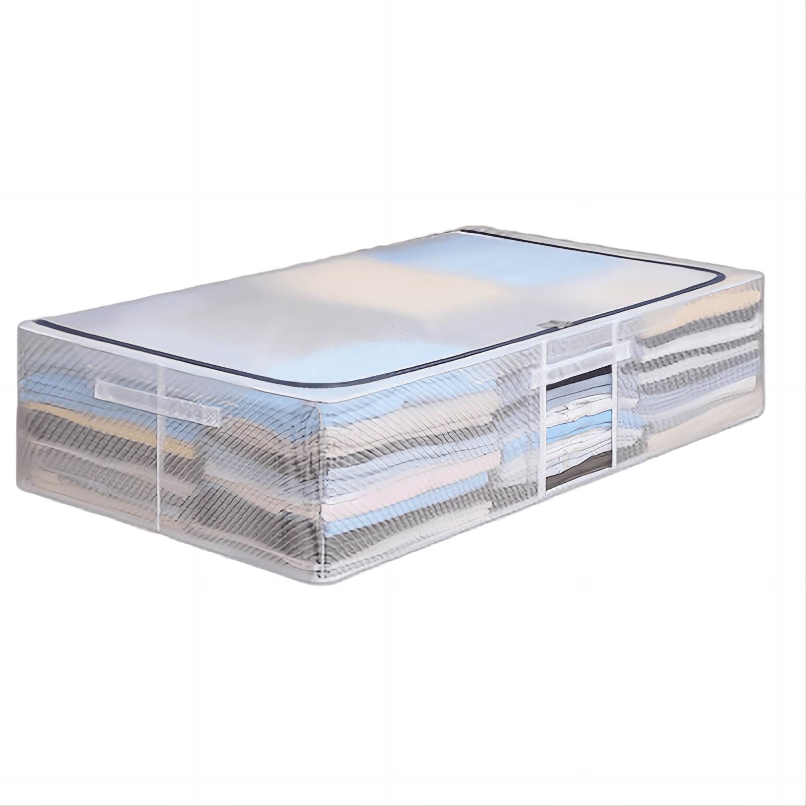 Holocky Foldable Waterproof Large Underbed Storage Box with Lid Home ...