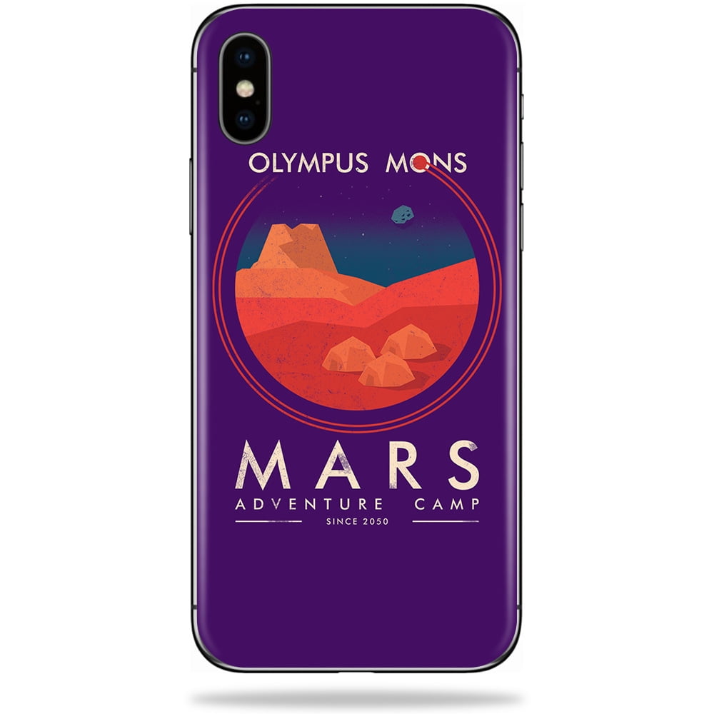 Skin Decal Wrap Compatible With Apple iPhone X Sticker Design Mars ...