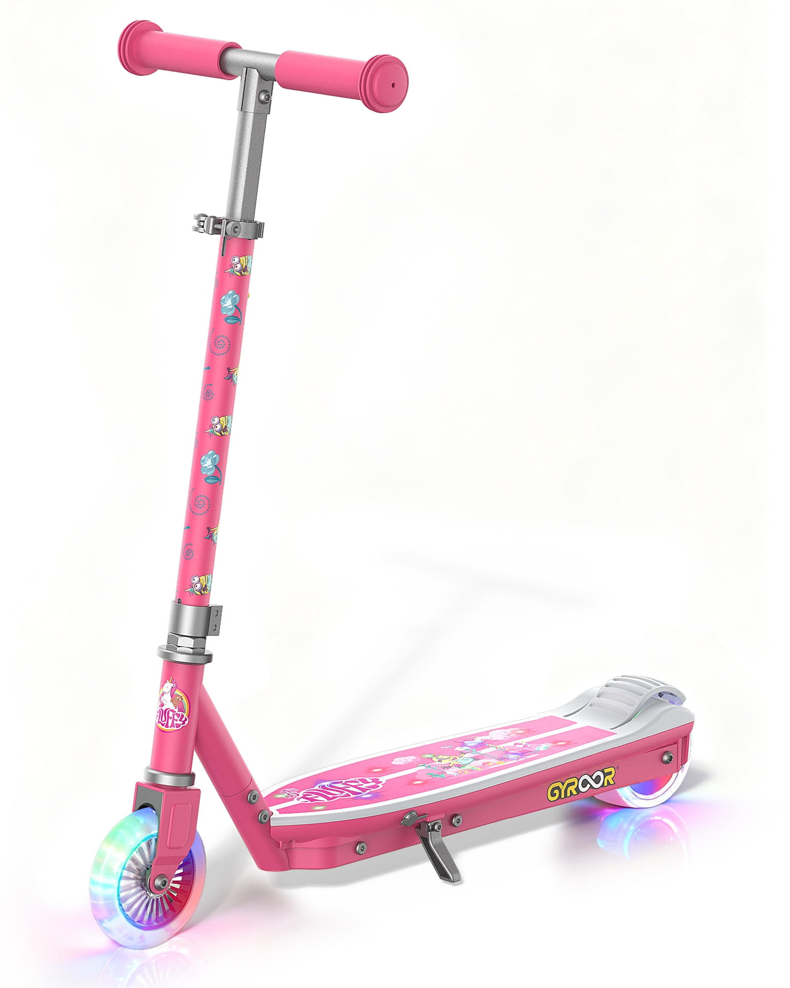 MIHOVER Unicorn Collab Kids Electric Scooter with LED Lights ...