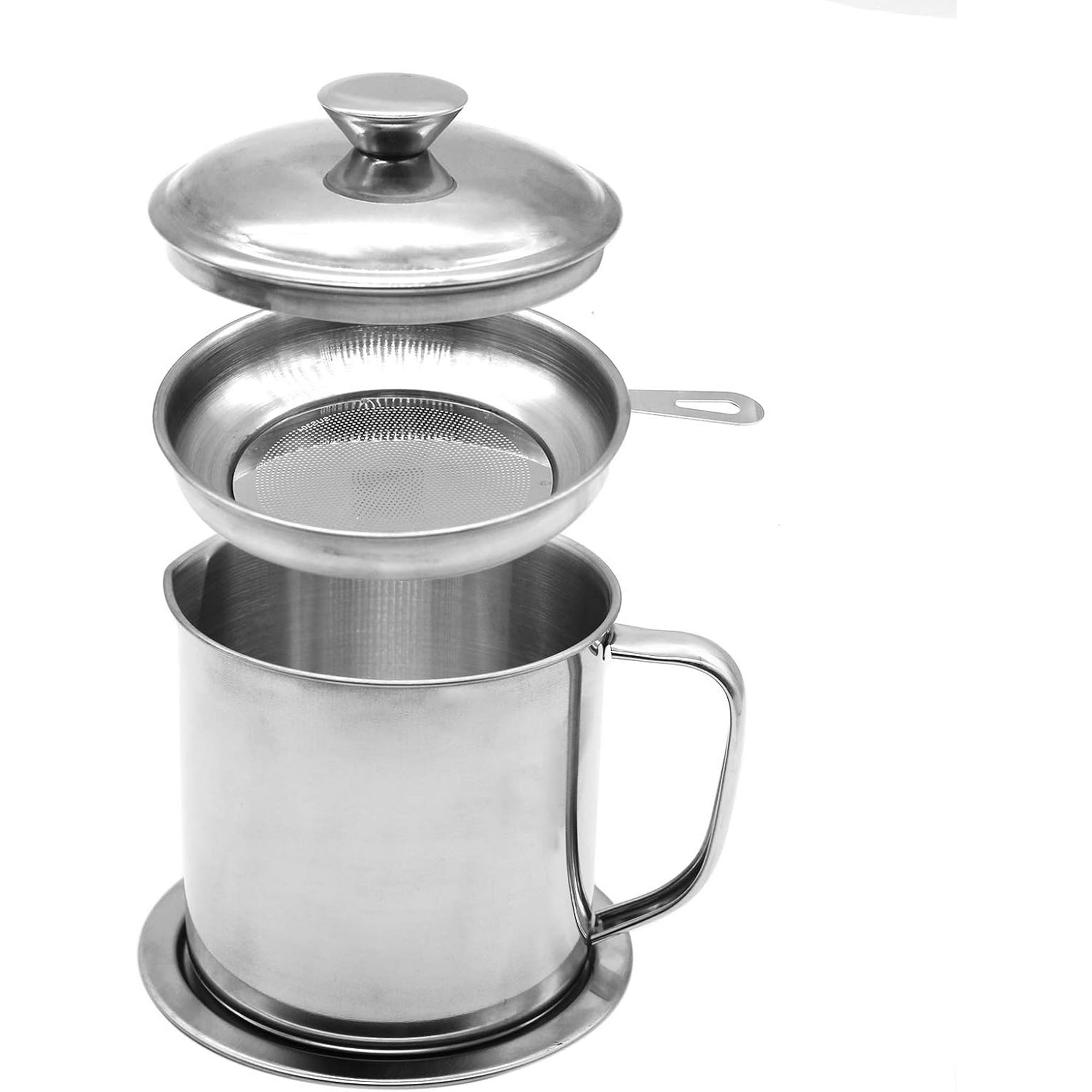 Click here for Dutchman Bacon Grease Container  Lid With Strainer... prices