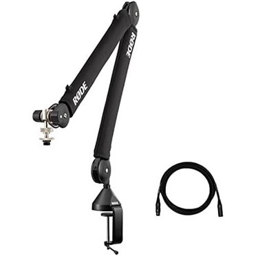 On-Stage SB96+ Studio Boom with 7" Mini Boom Extension and Casters ...