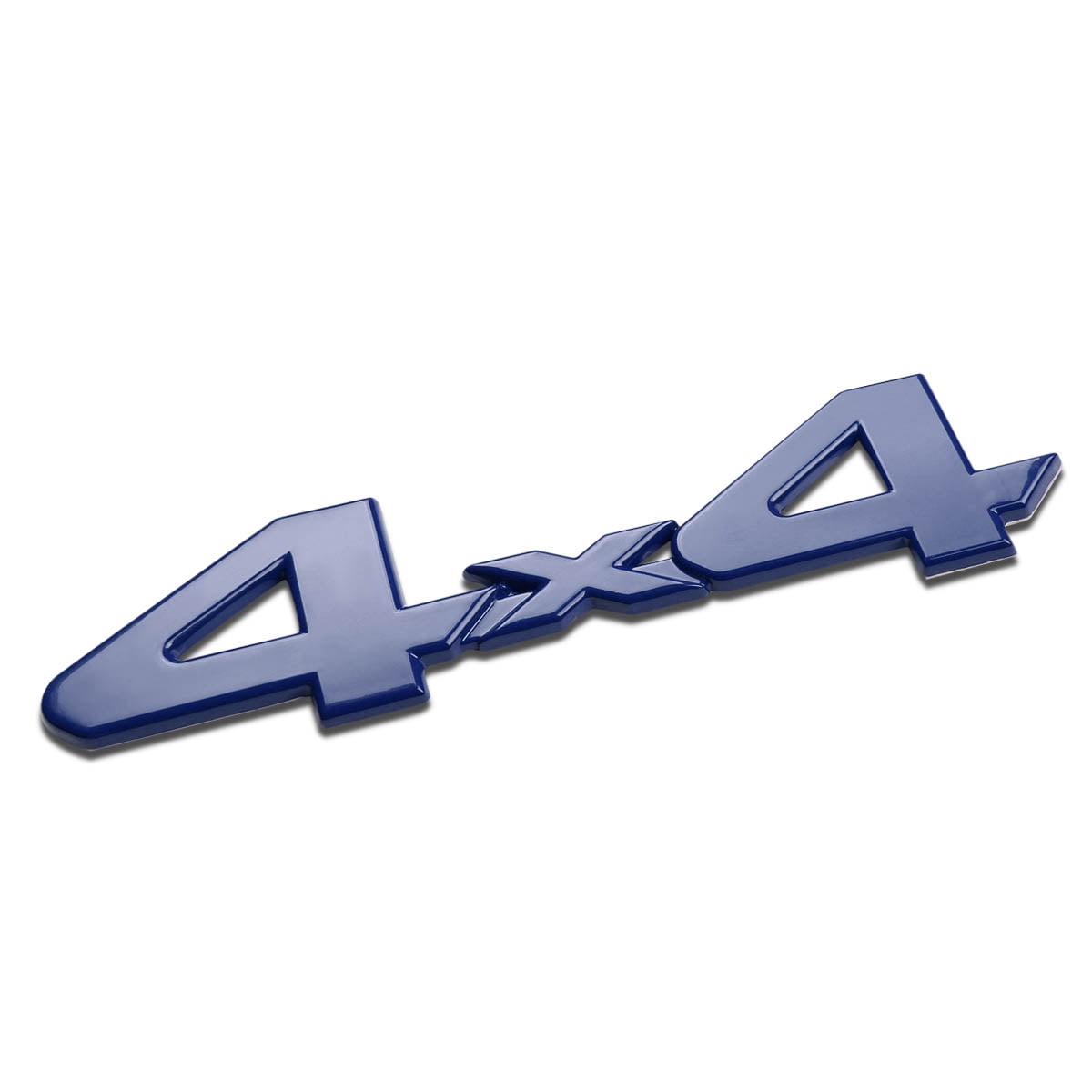 DNA Motoring EM-L-4X4-T2-BL 3D Letter Metal Emblem 4x4 Badge (Blue ...