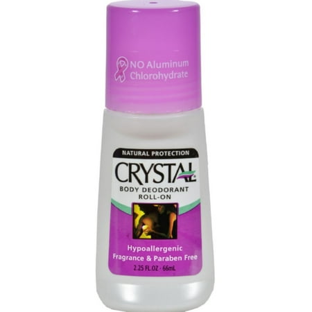 Crystal Body Deodorant Roll-On 2.25 oz (Pack of 2) - Walmart.com