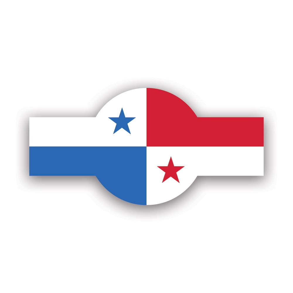 Panama Roundel Sticker Decal - Self Adhesive Vinyl - Weatherproof ...