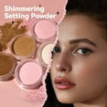 HAOLAOYULU Translucent Setting Powder Finishing Velour Makeup Puff for ... HAOLAOYULU Translucent Setting Powder Finishing Velour Makeup Puff for ...