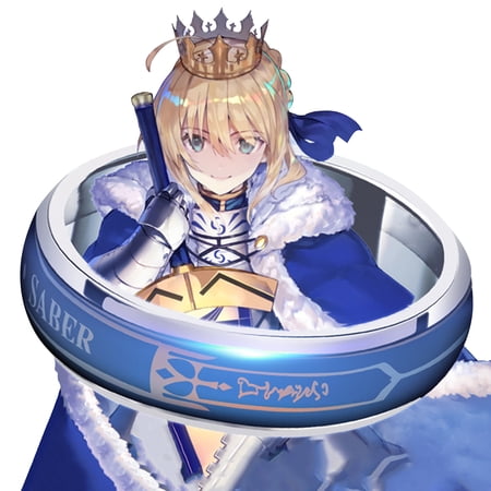 Anime 19mm Zinc Alloy Temperature Sensative Color Changing Fate Stay ...