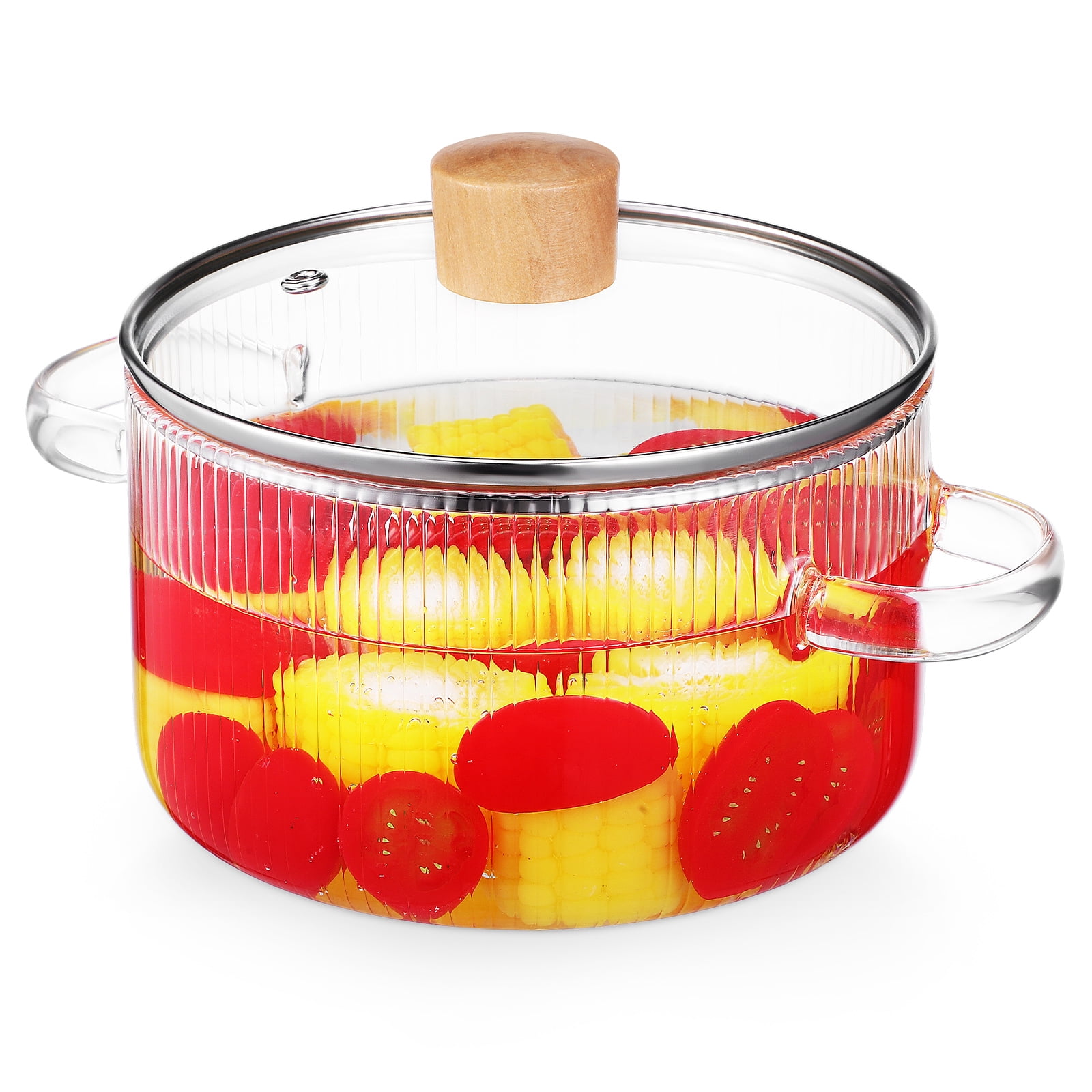 Click here for Deepcraff Glass Pot Simmer Pot Glass Saucepan Stew... prices