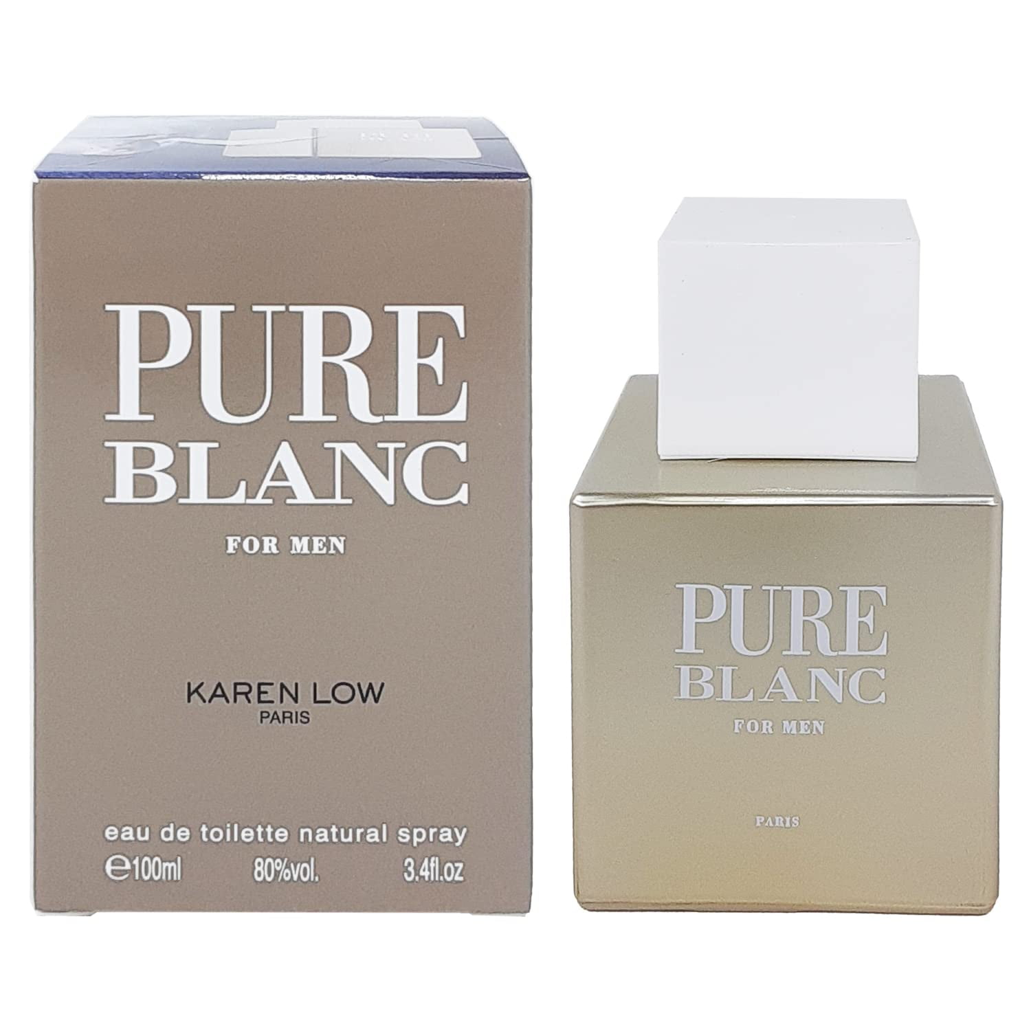 Perfume Karen Low Pure Blanc Eau De Toilette para hombre, 100 ml | Bodega Aurrera en línea