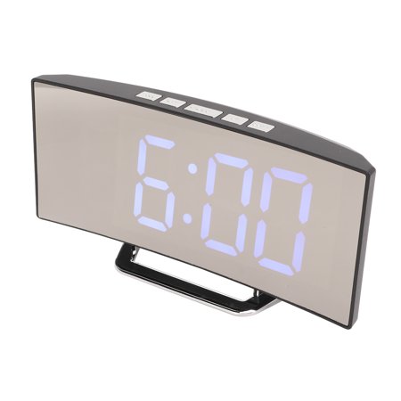 Digital Clock, Large LED Screen: Th 2 Level Brightness Mirror Digital ...