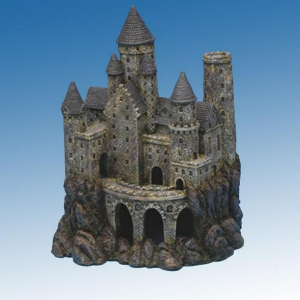 Penn Plax Age-of-Magic Magical Castle Aquarium Decoration - Large ...