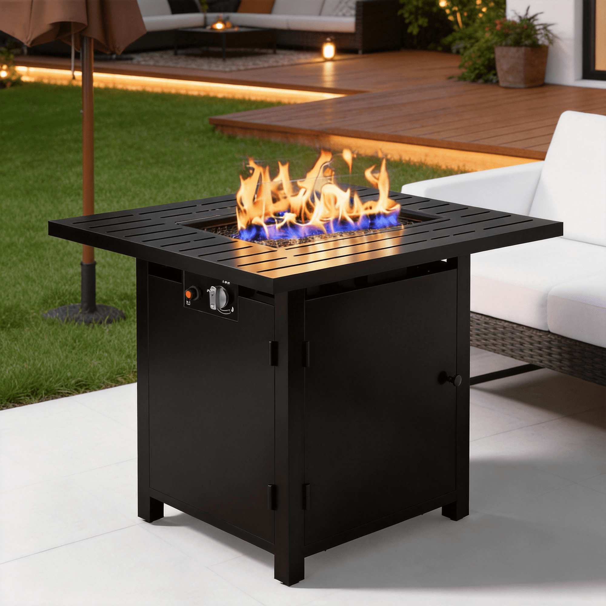 Click here for May In Color 30 Propane Fire Pit Table  50000 Btu... prices