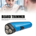 BIMZUC Triple‑Head Electric Beard Trimmer – Rechargeable, Dual‑Ring ...