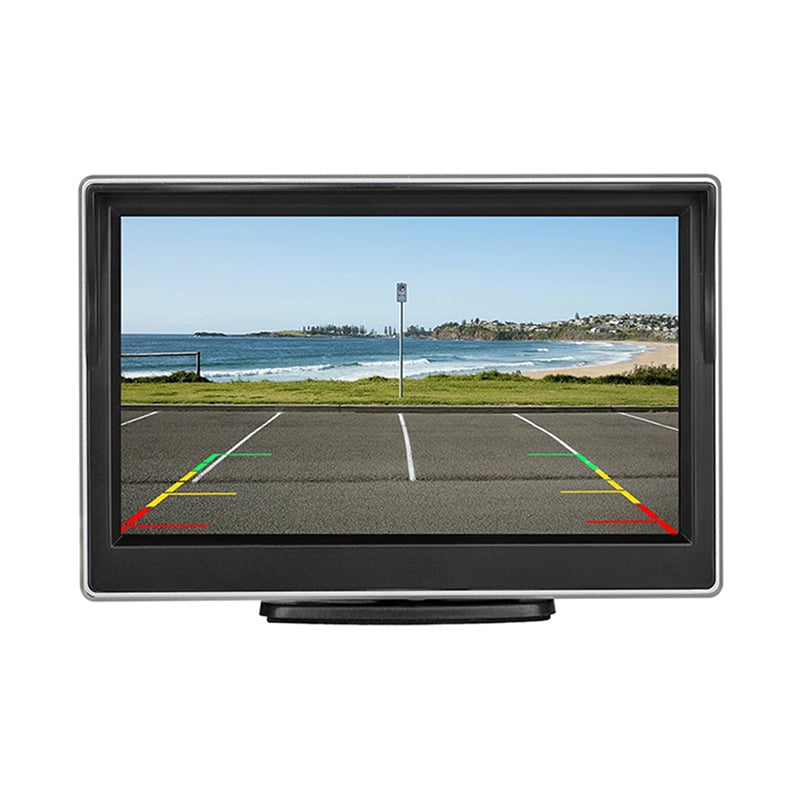 5 inch Monitor Display Car Rear View Backup Reverse IP69 Camera Night ...
