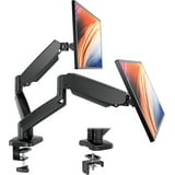 EDX Dual Monitor Stand for Curved Desktop, Adjustable Spring Mount for ...