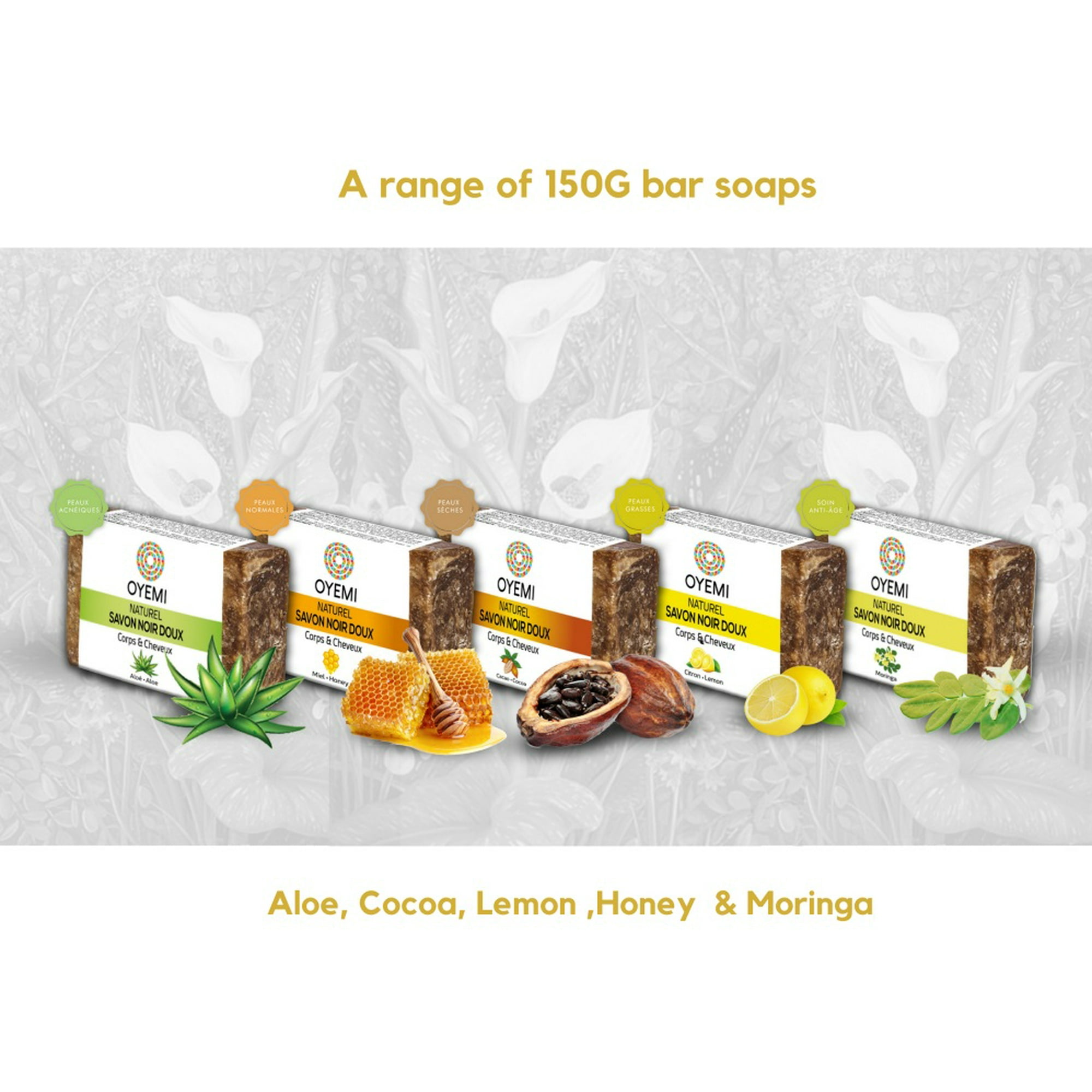 Click here for Oyemi African Black Soap - Moringa Scent prices