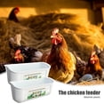 2 Chicken Duck Feeder, Poultry Feeders and Waterers, Goat Feeder ...