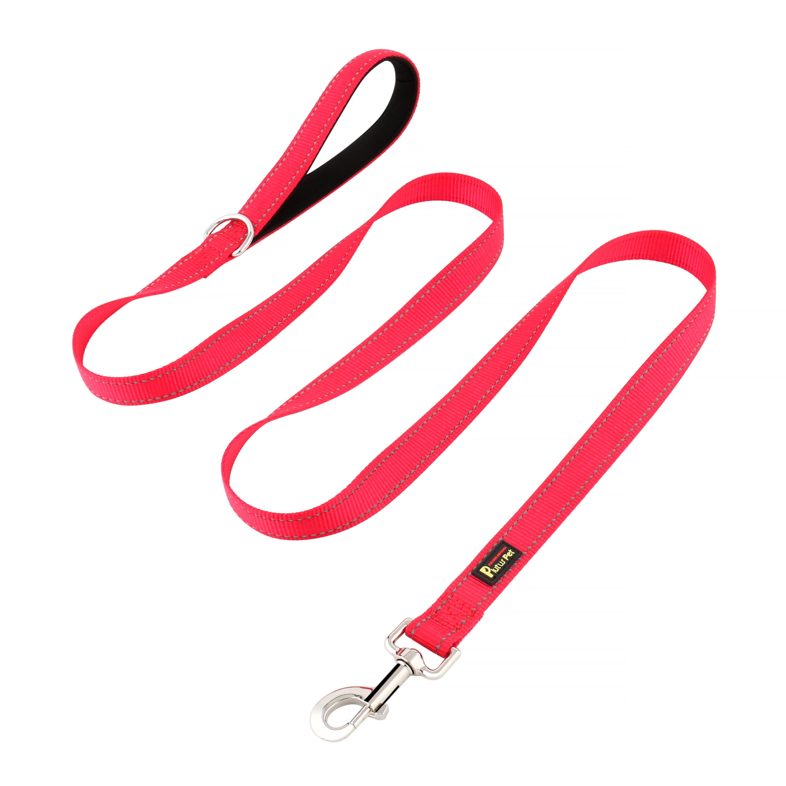 Plutus Pet Reflective Nylon Dog Leash, Soft Neoprene Padded, 6 feet ...