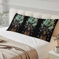 African American Throw Pillow Covers, Woman Portrait Butterfly Luxury ...