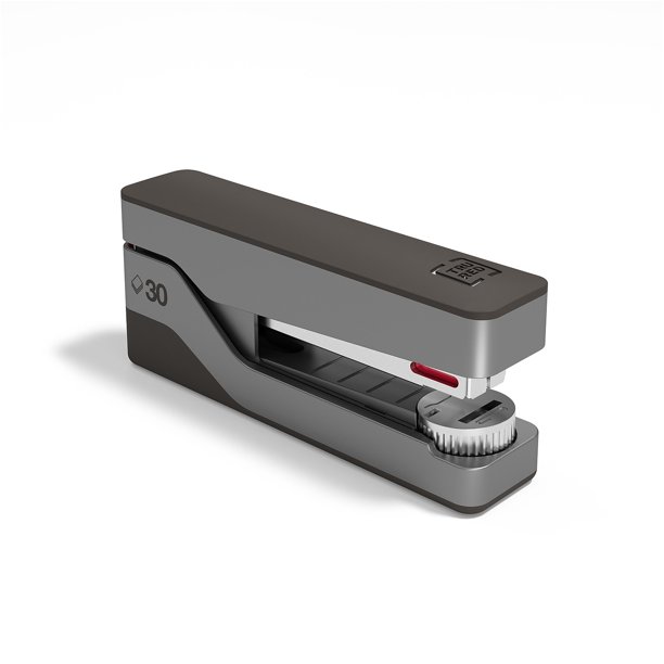 TRU RED Premium Desktop Stapler 30-Sheet Capacity Gray/Red TR58078 ...