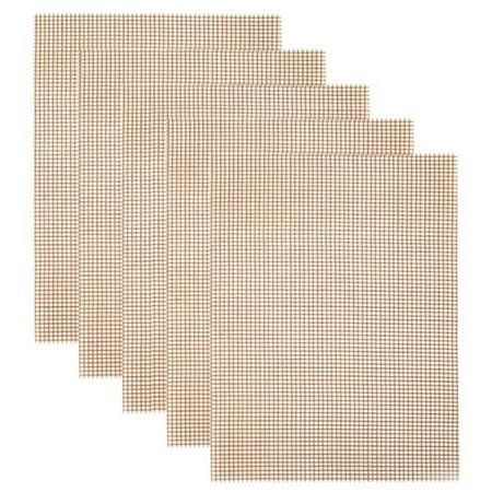 Grill Mesh Mat Non-Stick Barbecue Mesh Mat Reusable Heavy Duty Easy to ...