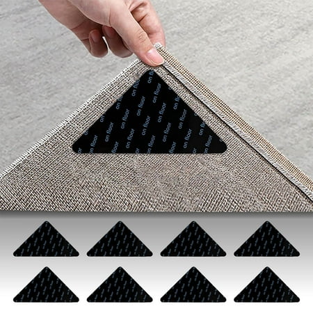 XZNGL Under Rug Non Slip Pad Rug Pads Grippers, 8 Pcs Non Slip for Rug ...