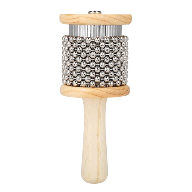 Instrumento de percusión manual de madera Cabasa, mini Cabasa de madera ...
