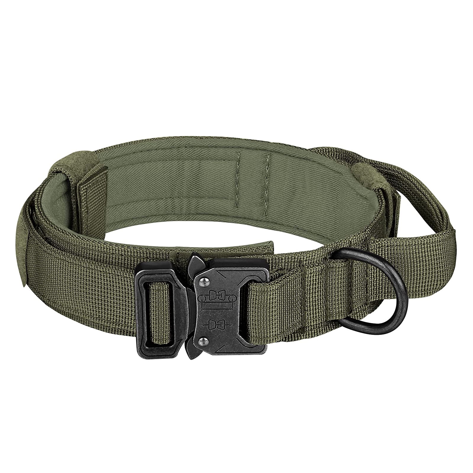 Tactical Dog Collar, Adjustable Military Training Nylon Dog Collar with ...