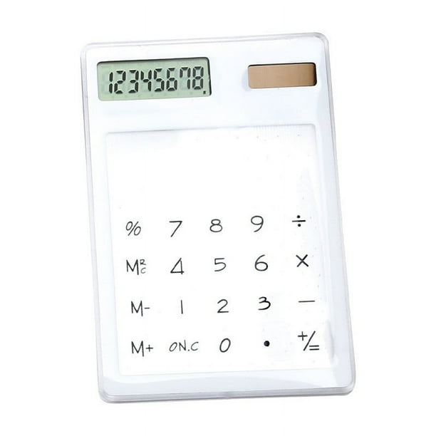 Great Value: Wireless Calculator, Transparent Calculator, Solar ...