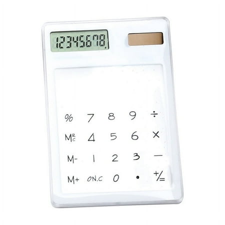 Great Value: Wireless Calculator, Transparent Calculator, Solar ...