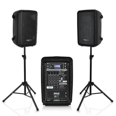 Pyle PWMA930IBT Wireless Portable PA System with Mic and 30-Pin iPod ...