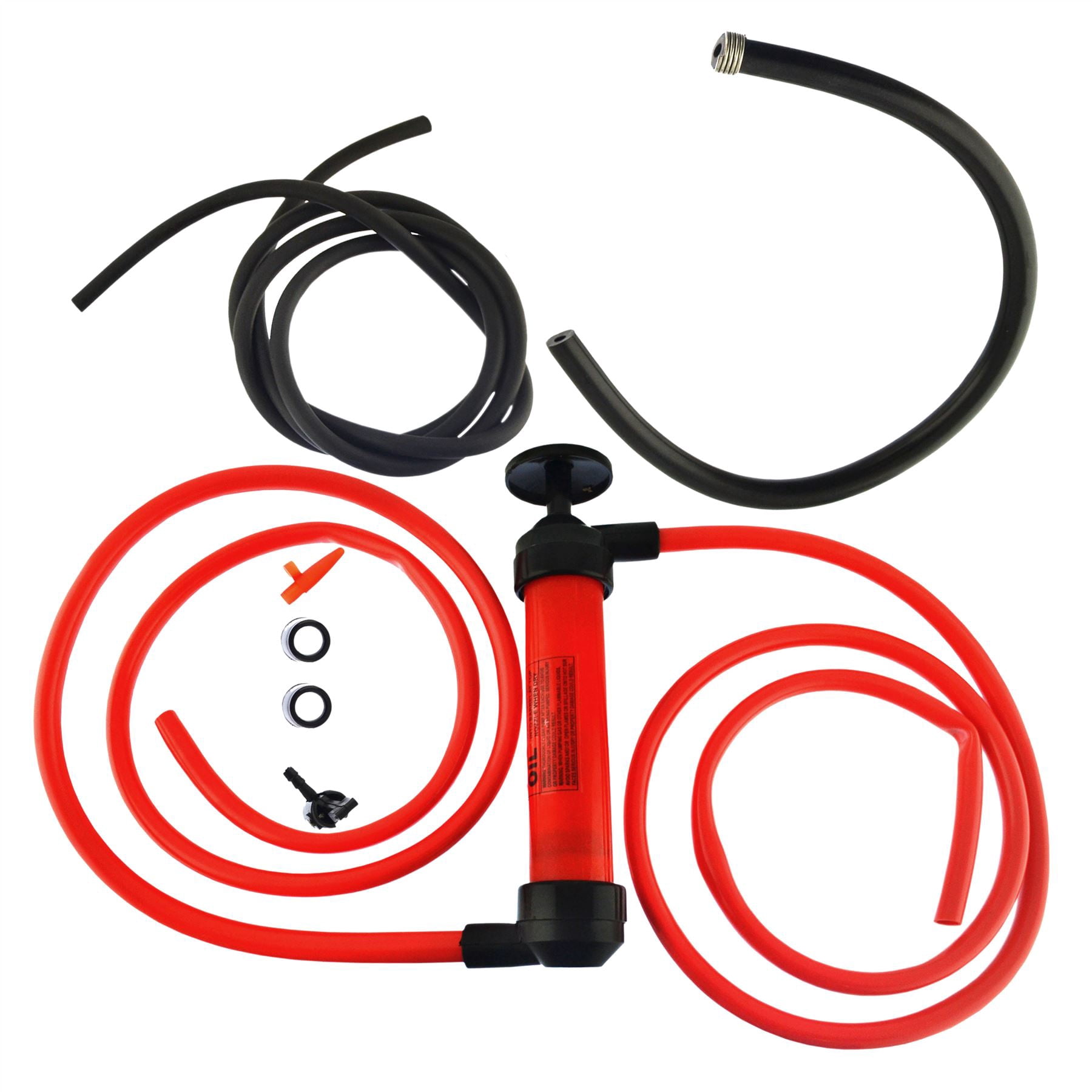 Multi-Use Hand Transfer Pump Fluid Extractor Fuel Oil Water Liquid ...
