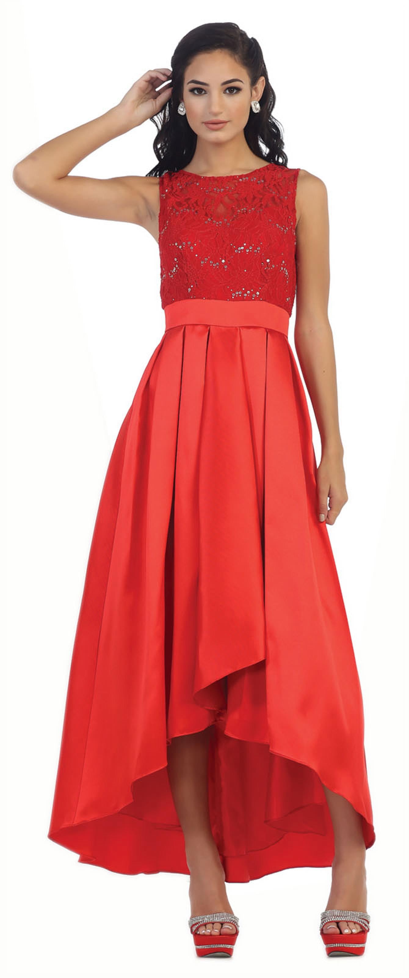 SIMPLE FLOWY LONG PROM DRESS - Walmart.com