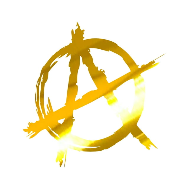 Anarchy Symbol Sticker Decal Die Cut - Self Adhesive Vinyl ...