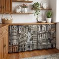Abstract Art Cabinet Curtains for Kitchen 32"W x 55"L, Classical World ...