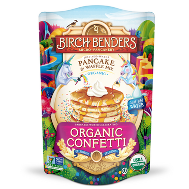 Annie's Organic Confetti Pancake and Waffle Mix, Vegan Recipe, 26 oz ...